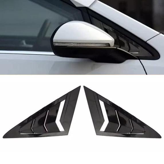 2Pcs Car Shutter Cover For Golf 7 Mk7 Mk7.5 2013-2019 Rear Window ...