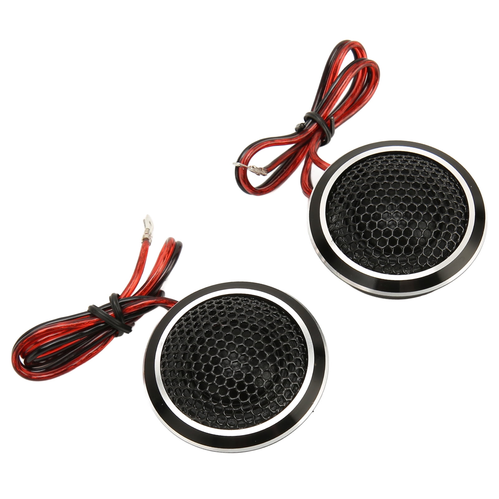 2Pcs Car Tweeters Black 25mm 150W Compact Design Aluminium Alloy Car ...