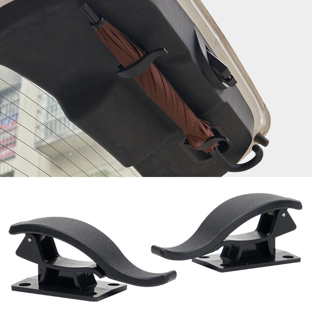 2Pcs Car Umbrella Holder Hooks - Multifunctional Trunk Organizer ...