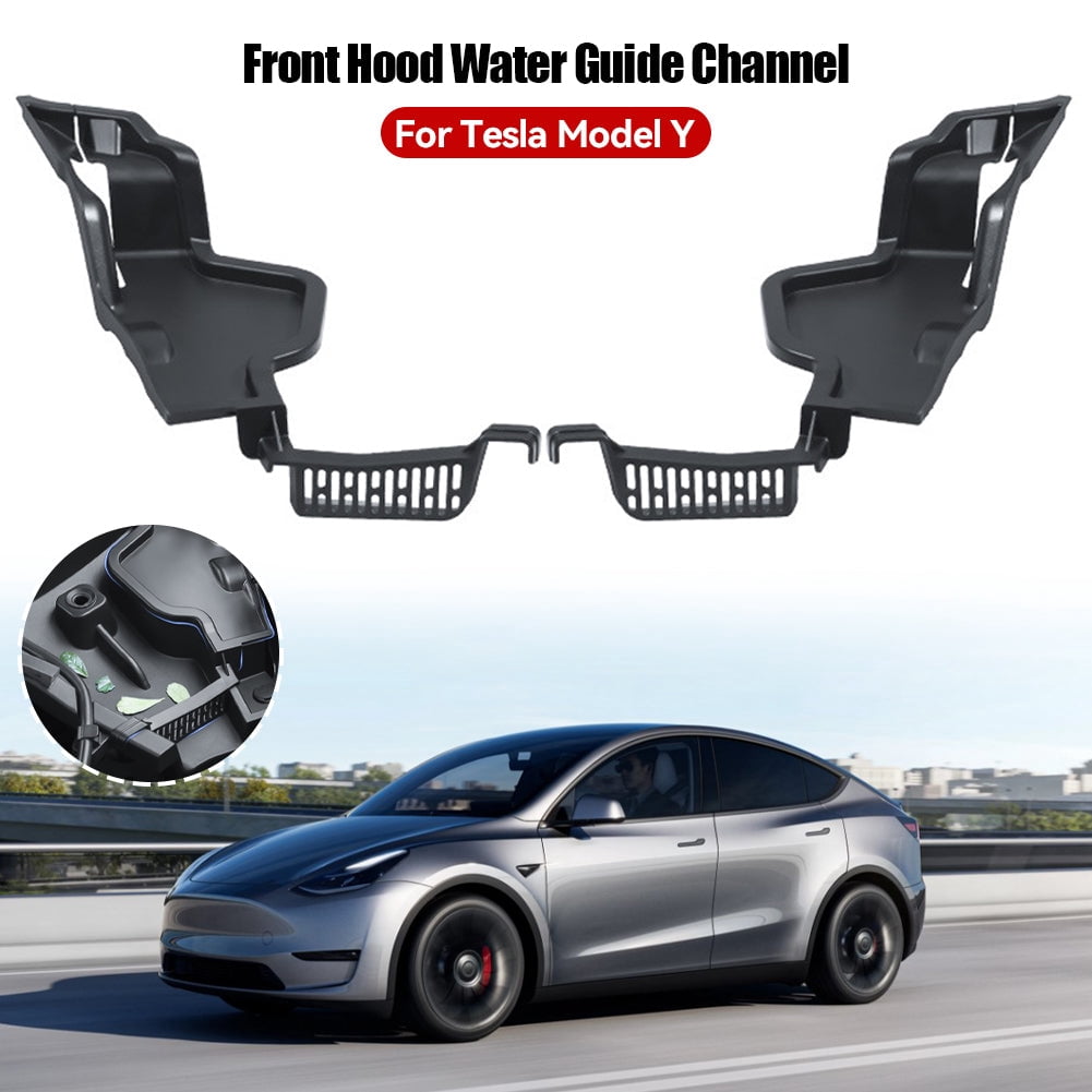 2Pcs Car Water Drainage Channel Debris Filter Prevent Cabin Clogging ...