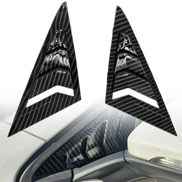 2pcs Carbon Fiber Front Side Vent Cover for Golf 7 MK7 2014 2019 Window ...