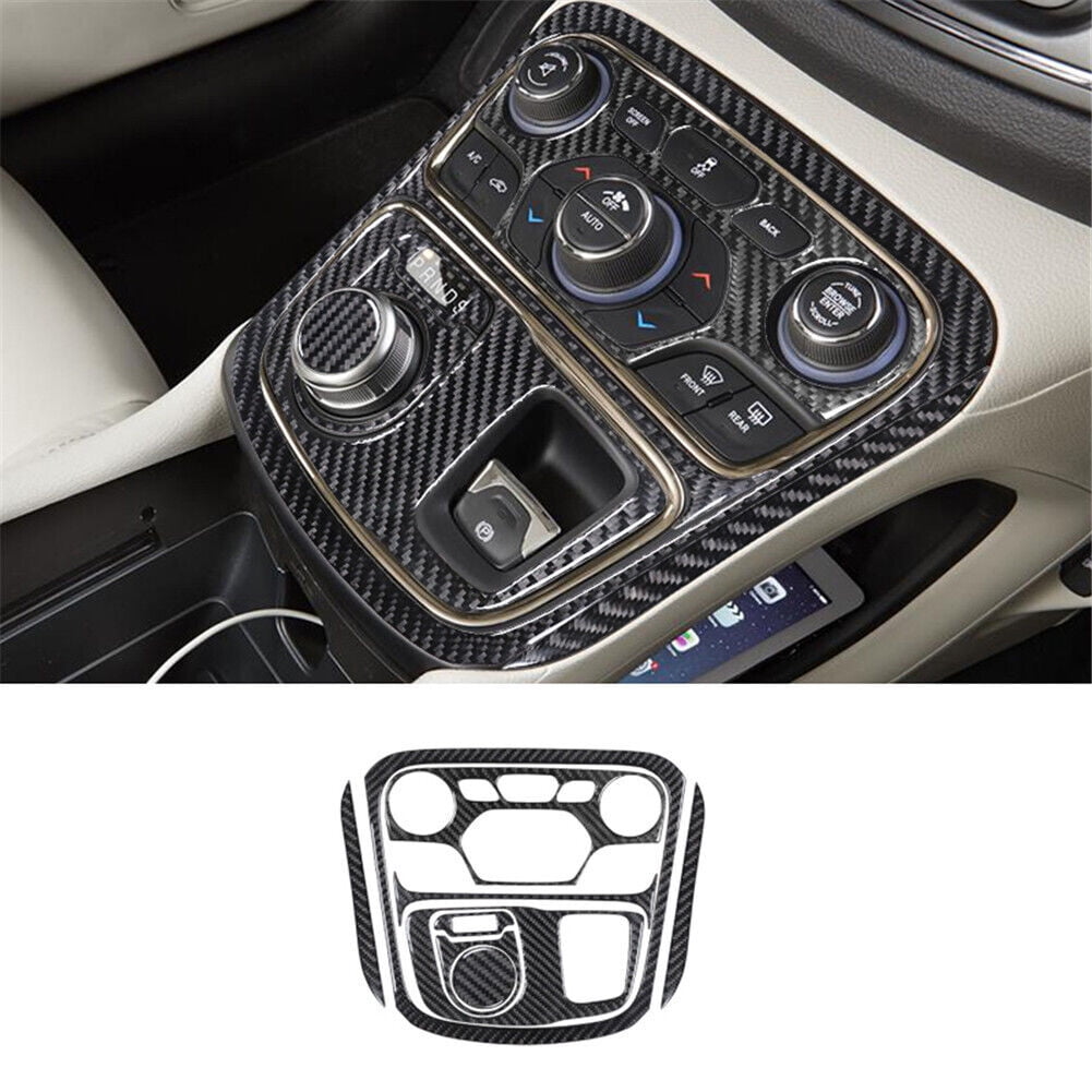 2Pcs Carbon Fiber Rear Door Panel Cover Trim For Jeep Wrangler JL ...