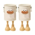 2Pcs Cartoon Pencil Cup Pen Storage Container Multifunctional Desk ...