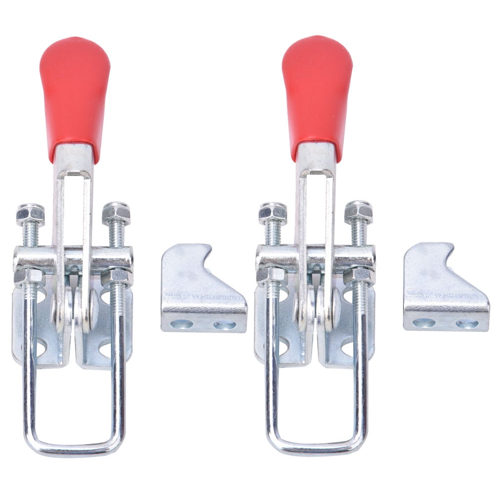 2Pcs Catch Hasp Metal Zinc Plating Adjustable Handle Clamp Fastener ...