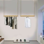 prince hanger, one touch triple 2-tier adjustable clothes rack ...