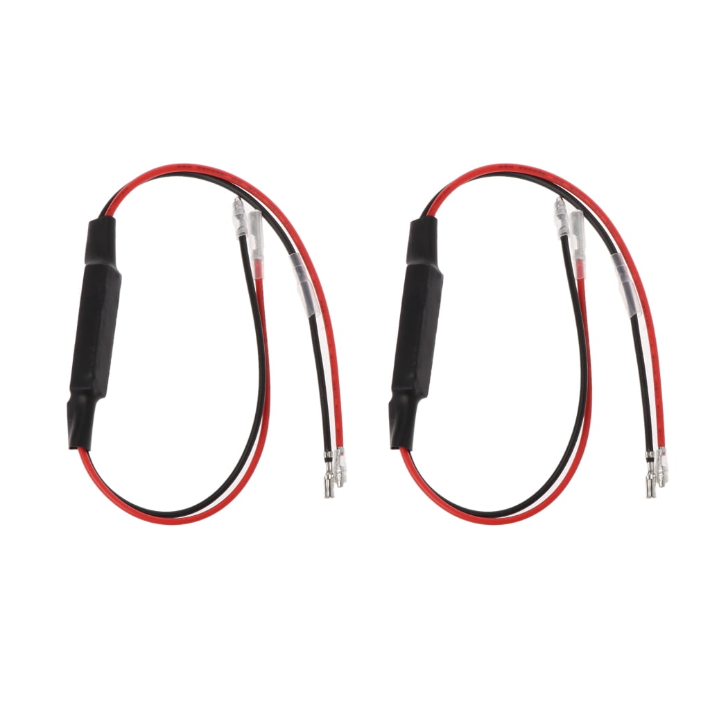 2Pcs Cement Load Resistors for Motorcycle LED Turn Indicator Light for ...