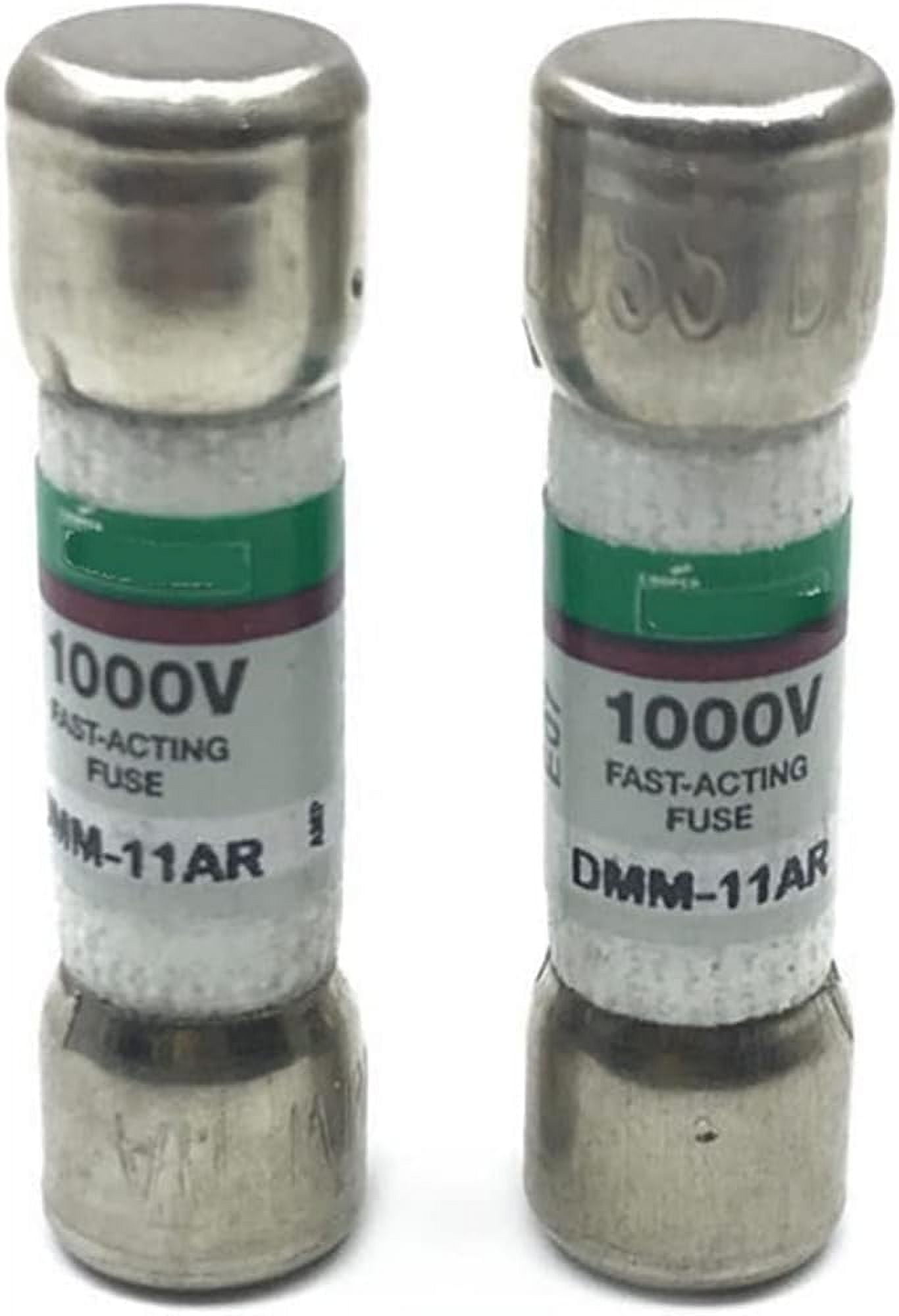 2Pcs Ceramic Fuse DMM-11AR 11A 20kA 1000V 10 * 38mm Multimeter Special ...