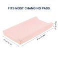 2Pcs Changing Pad Cover, Ultra Soft Minky Dots Plush Changing Table ...