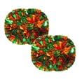 2Pcs Cheerleading Handheld Colorful Flower Event Sports Performance ...