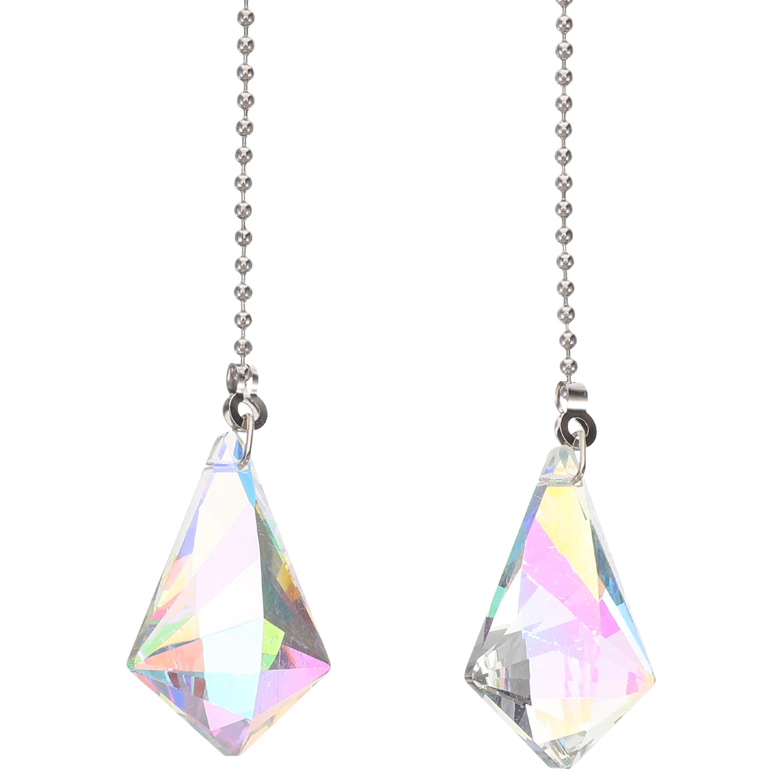 2Pcs Chic Ceiling Fan Pull Chain Ceiling Light Pull Chain Extender ...