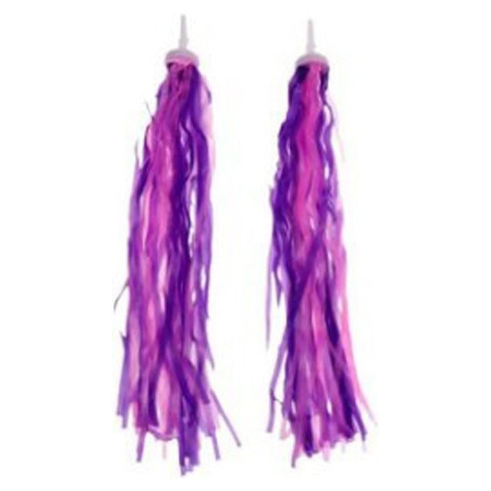 2Pcs Children Bike Bicycle Handlebar Pvc Streamer Colorful Tassel Decor ...