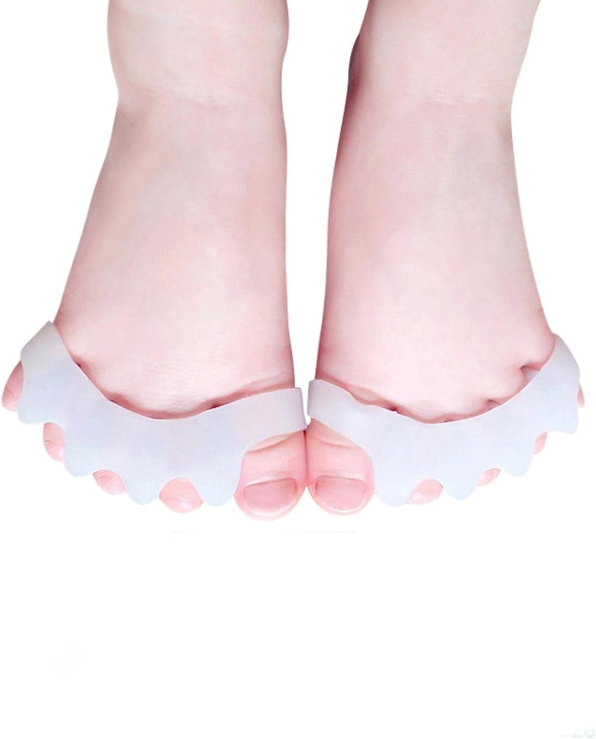 2Pcs Children's Gel Toe Separator Bunion Corrector Kids Toe Protector ...