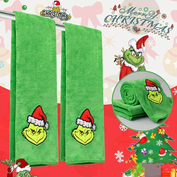 Grinch Towels
