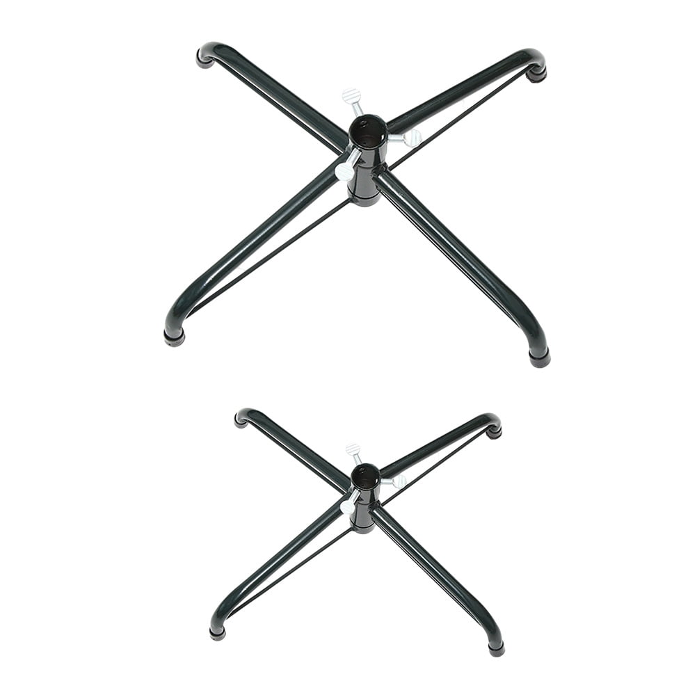 2Pcs Christmas Tree Stands Metal Xmas Tree Support Racks Christmas Tree ...