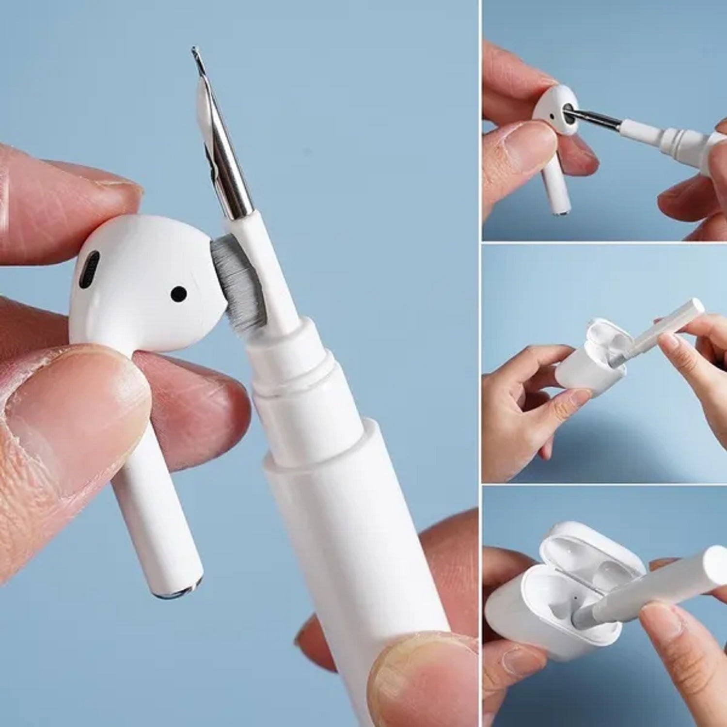 2Pcs Cleaner Kit for Airpods Pro 1 2 3 Multifunctional Cleaning Pen ...
