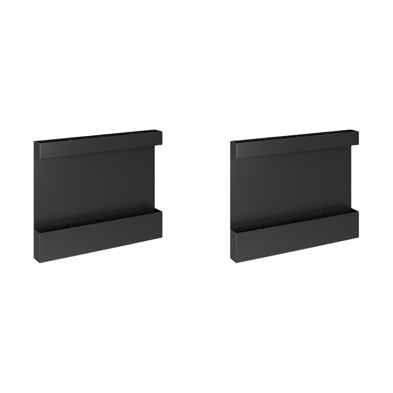 2Pcs Clear Acrylic Straw Holder Reusable Straw Storage With Self ...