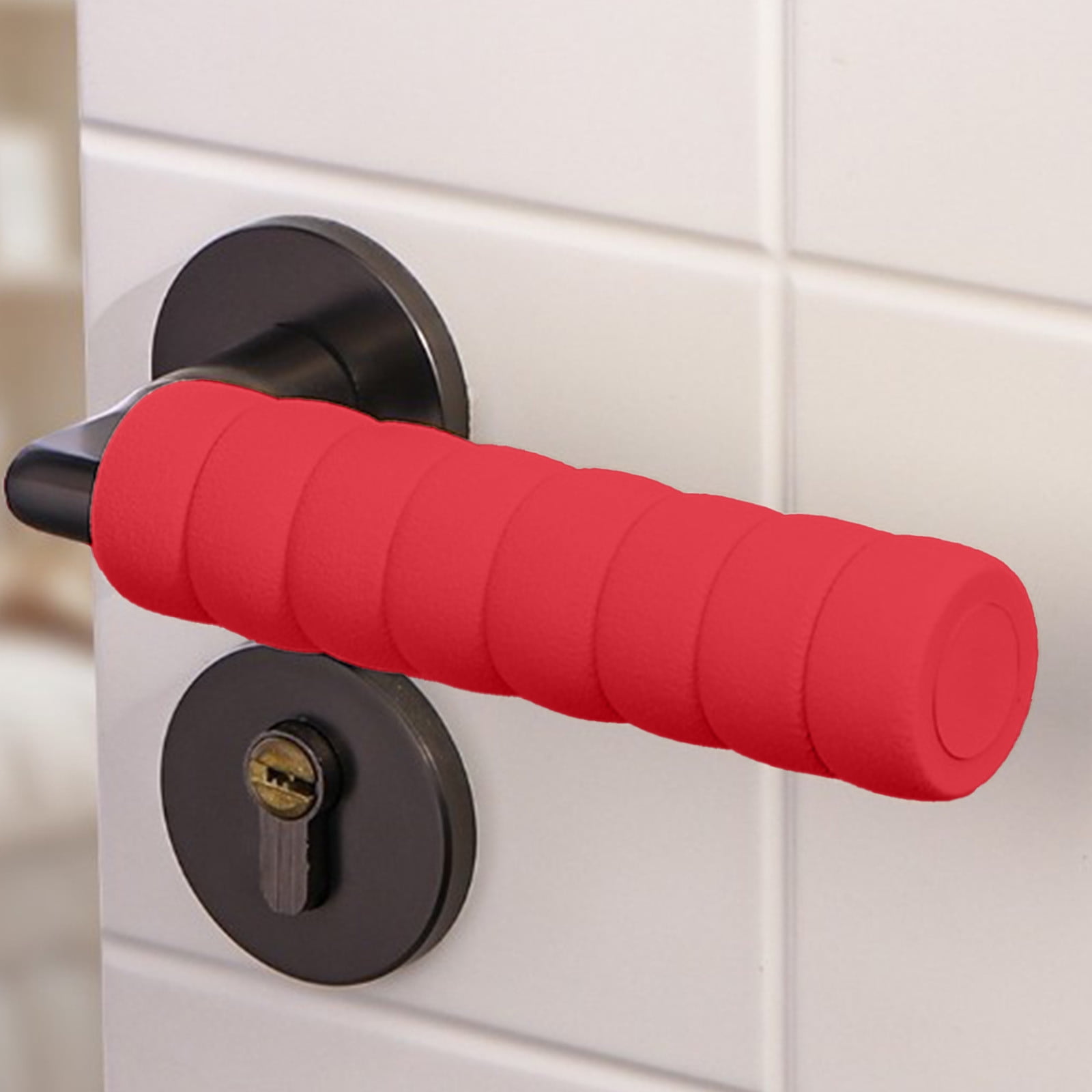 2Pcs No Collision And No Staticly Door Handle Covers Anti-Collision ...