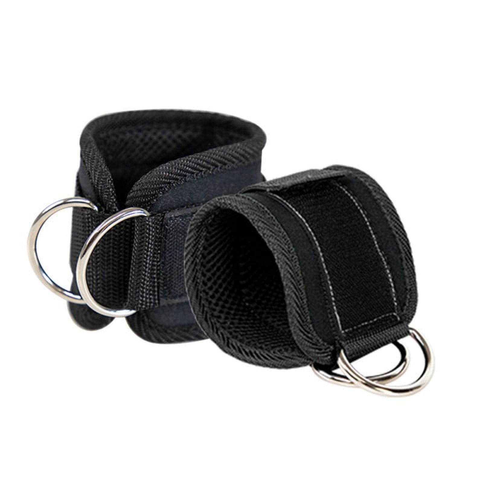 2Pcs Comfortable Adjustable Padded Ankle Wrist Cuffs Padded Straps D ...