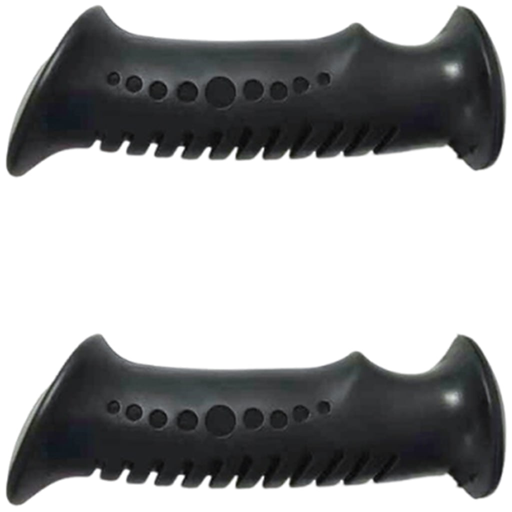 2Pcs Comfortable Ergonomic Walking Cane Grip Trekking Rod Handle ...