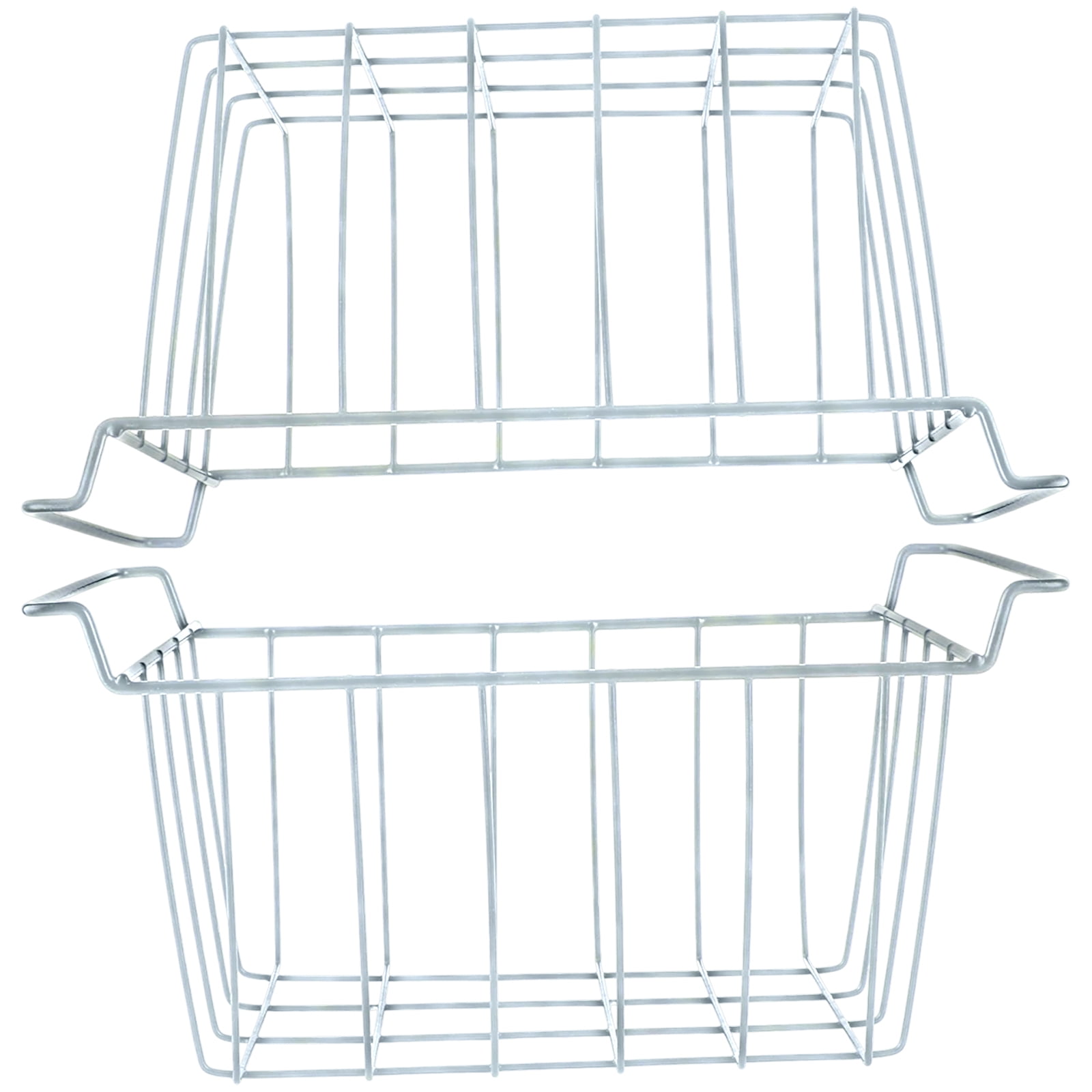 2Pcs Commercial Grade Refrigerator Baskets Reinforced Steel Wire ...
