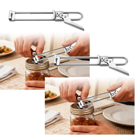 2Pcs Compact Manual Can Opener And Effortless Kitchen Gadget For Easy ...