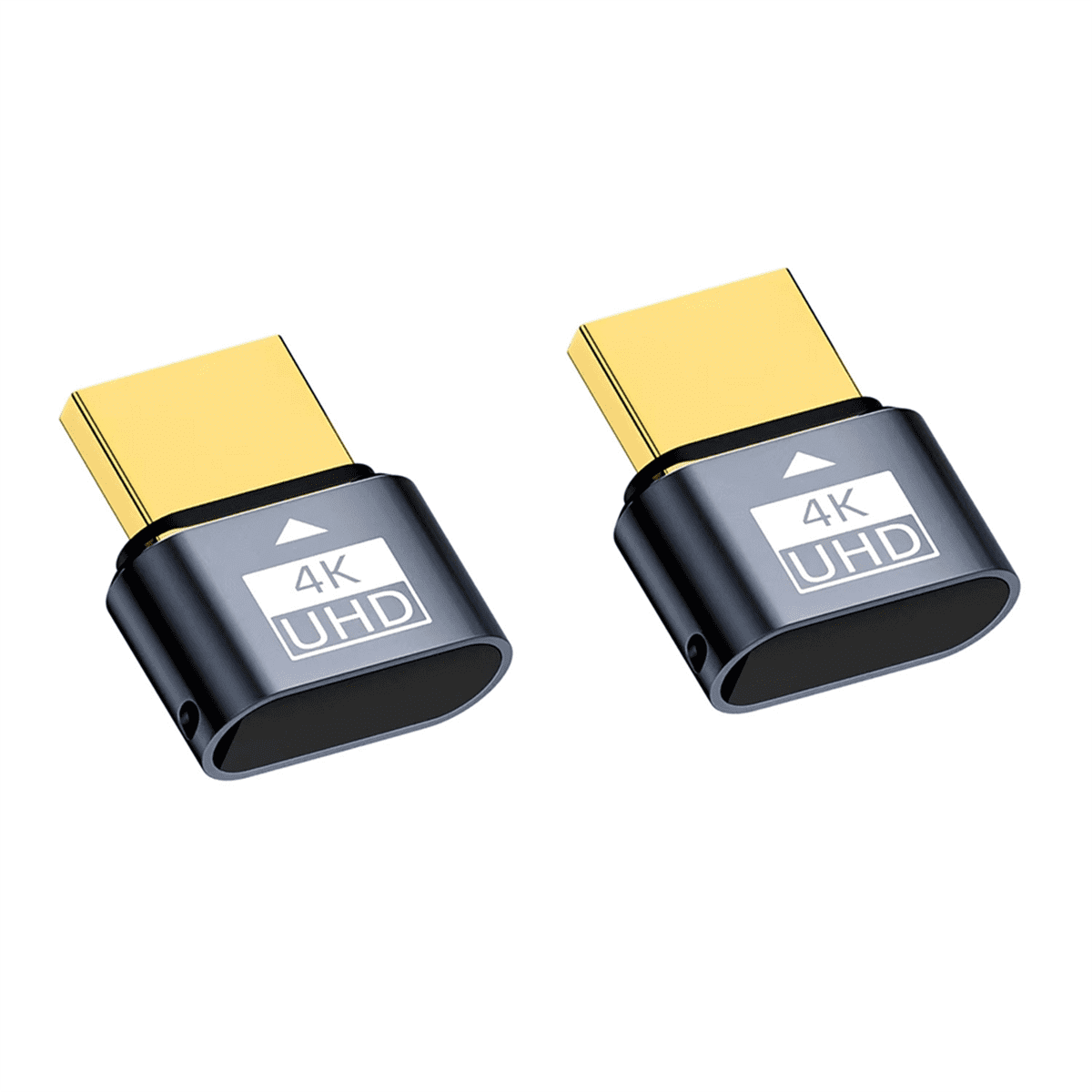 2Pcs -Compatible Dummy Plug 4K HDR Virtual Monitor EDID Headless Ghost ...