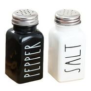 Office Snax Condiment Set, 4oz Salt, 1.5oz Pepper, Two-Shaker Set ...