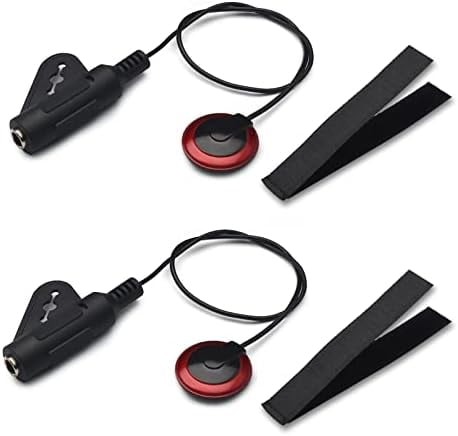 2Pcs Contact Microphone Piezo Pickup for guitar Mandolin Ukulele Violin ...