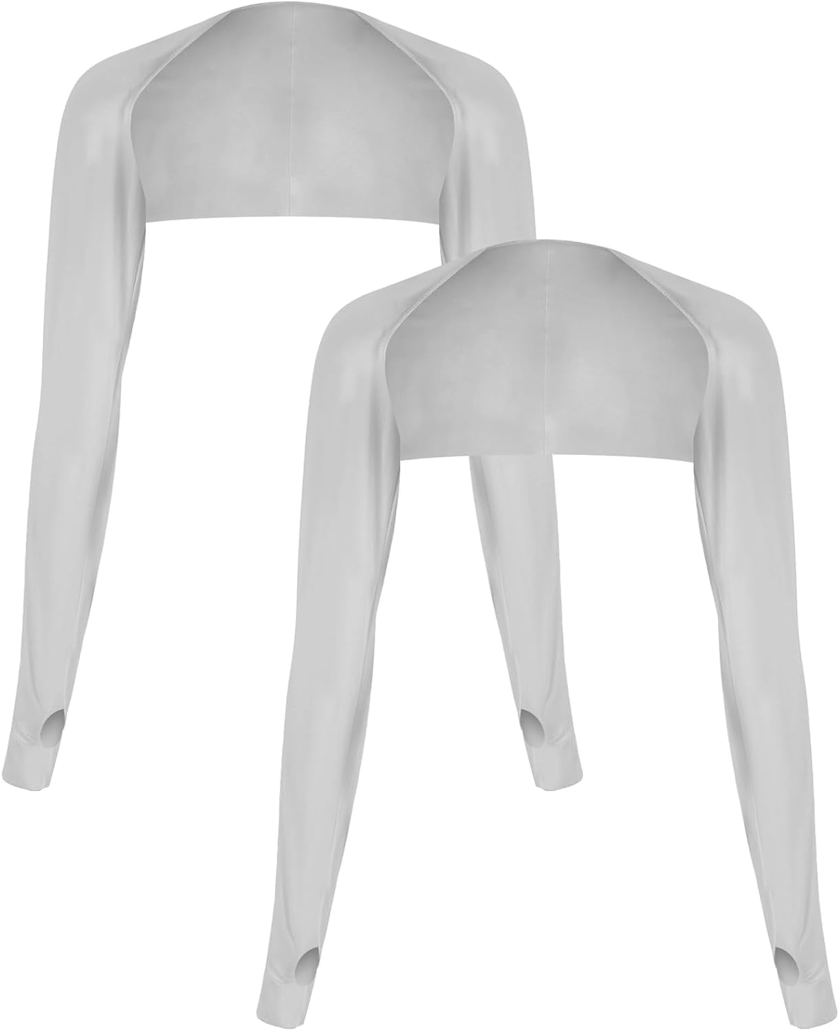 2Pcs Cooling Shawl Arm Sleeves Sun Sleeves for Women UV Protection Arm ...