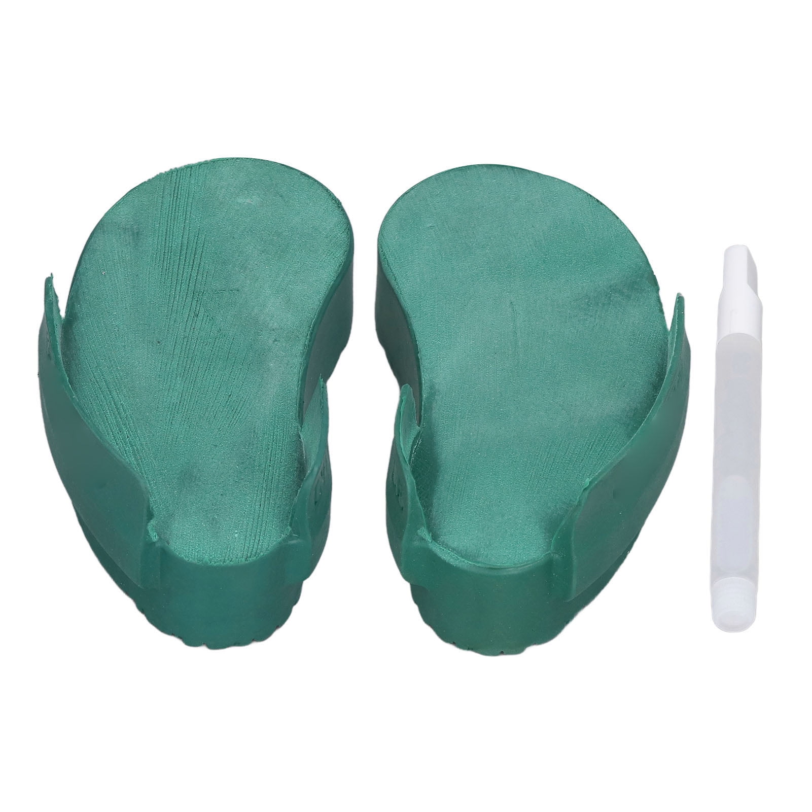 2Pcs Cow Hoof Pads Rubber Green Cattle Hoof Trimming Accessories with ...