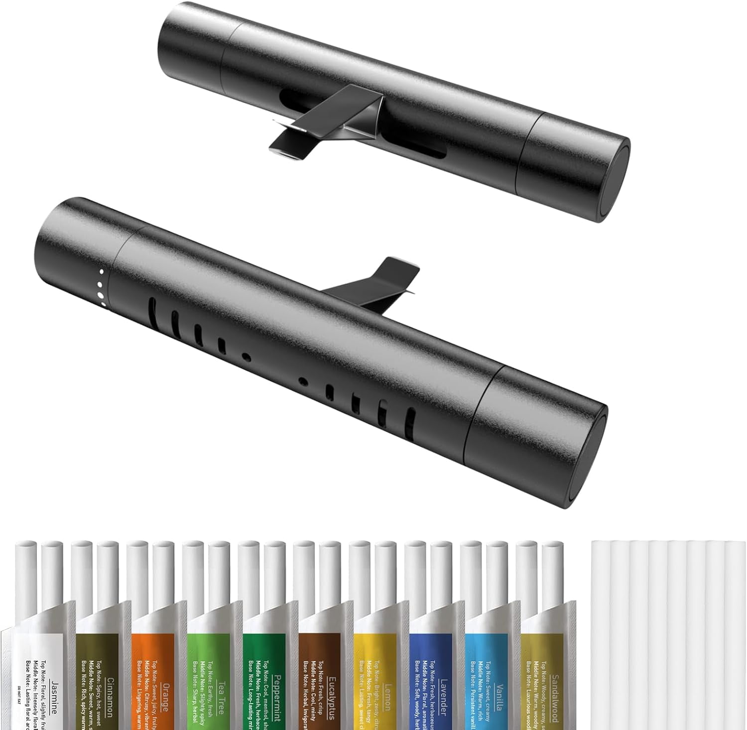2Pcs Custom Car Air Freshener Vent Clips, Scented Sticks Kit with 10 ...