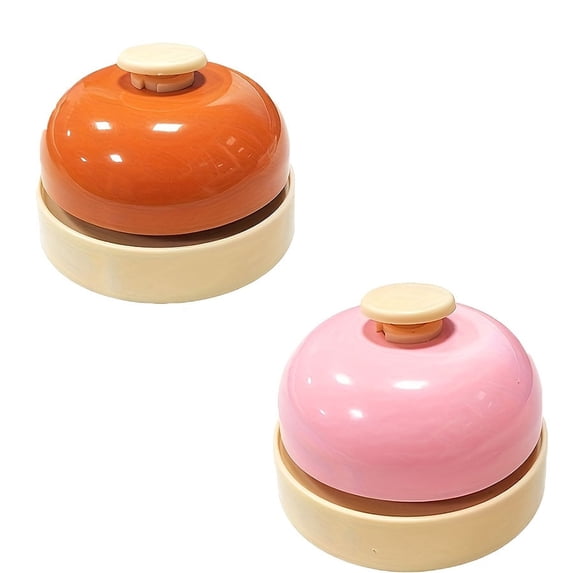 2Pcs Cute Cartoon Hand Bell, Adorable Design, Crisp Ringing Sound, Mini ...