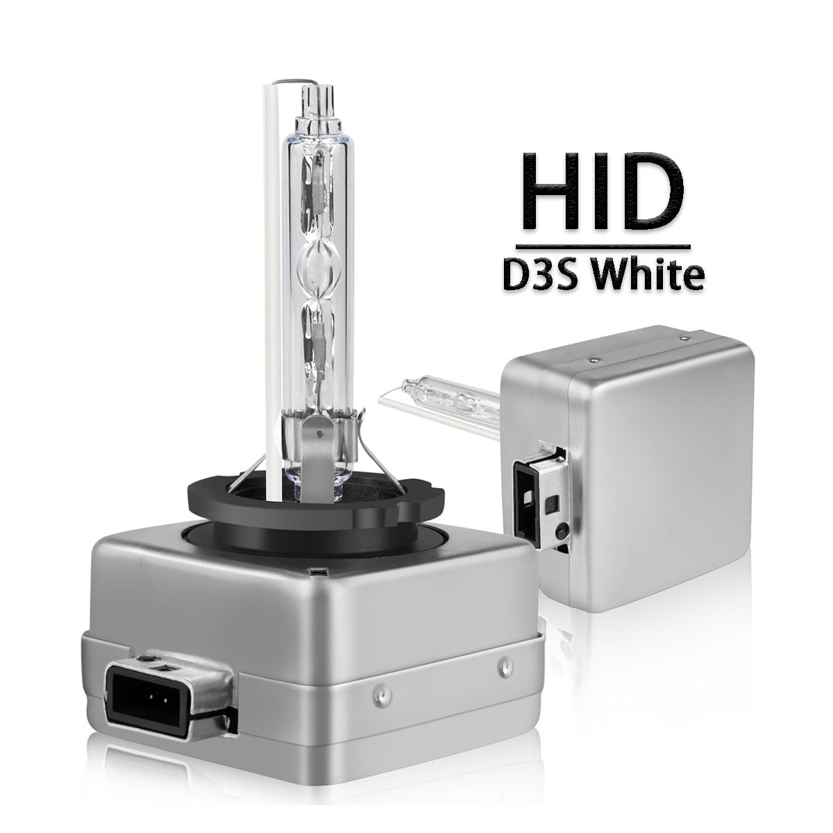 2Pcs D3S HID Xenon Car Headlight Light Lamp Bulb 35W 6000K Bulb ...