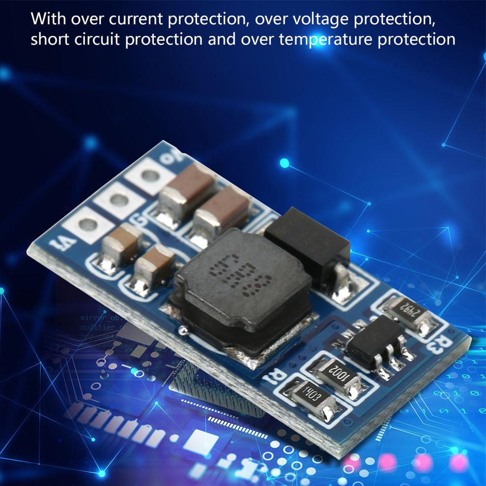 2Pcs DC DC Step Up Module Boost Converter for LED Motor 7W 2.6-5.5 to ...