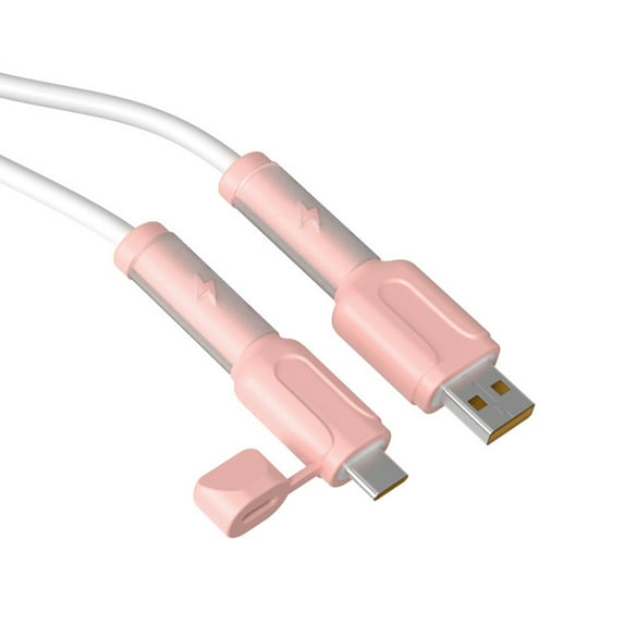 2Pcs Data Cable Protector Silicone Cord Saver Dustproof Storage Data ...