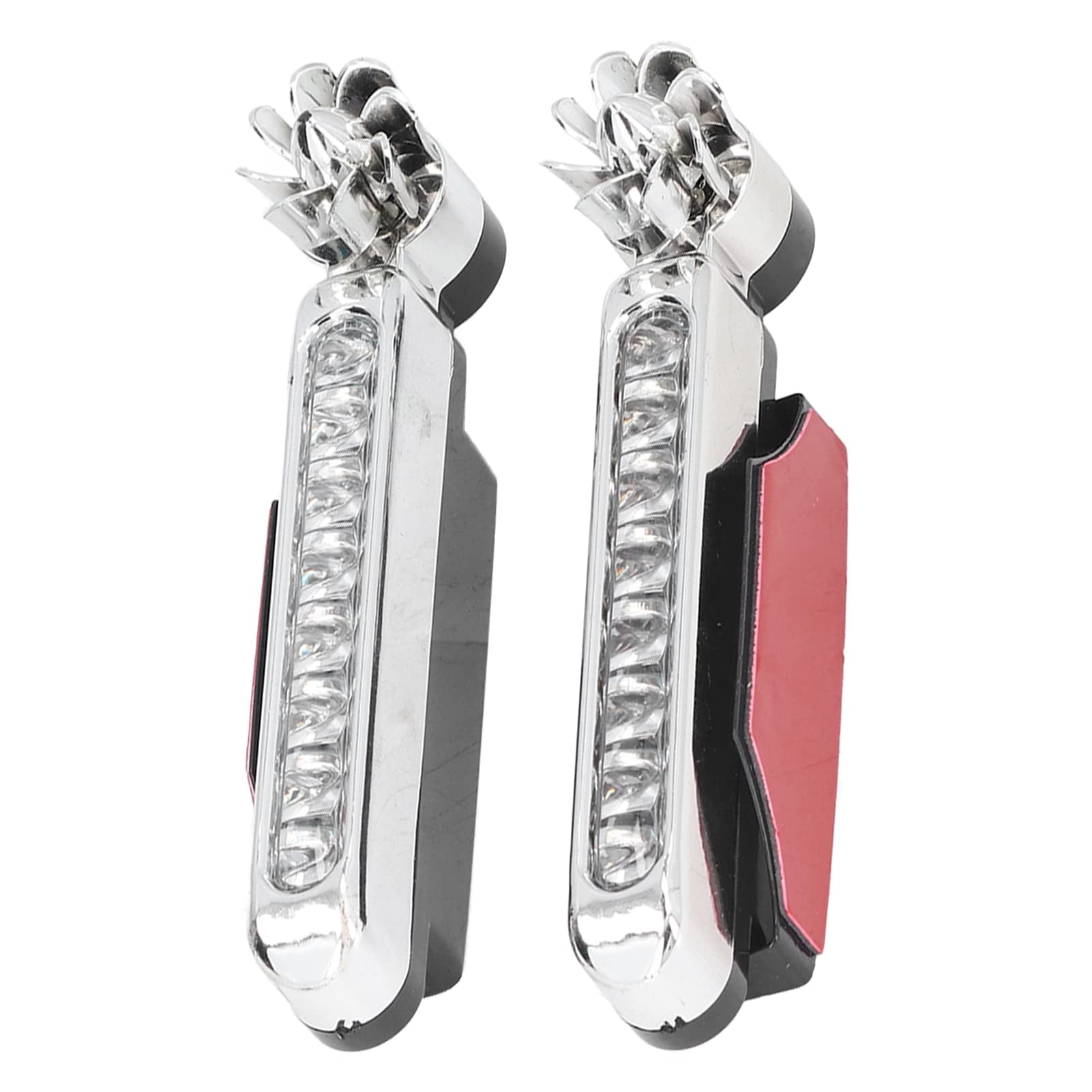 2Pcs Daytime Running AJH3 Lights, 8 LED Waterproof Wind Energy Powered ...