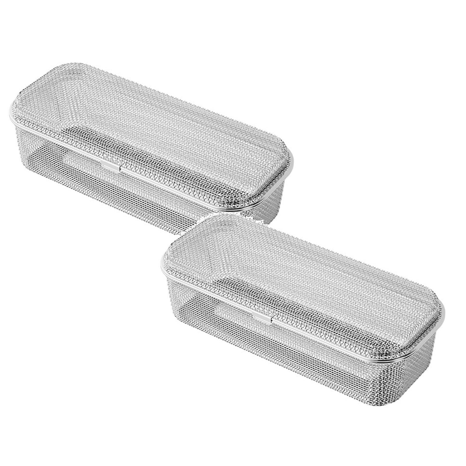 2Pcs Deal Countdown! Stainless Steel Utensil Ba Sket For Kitchen ...