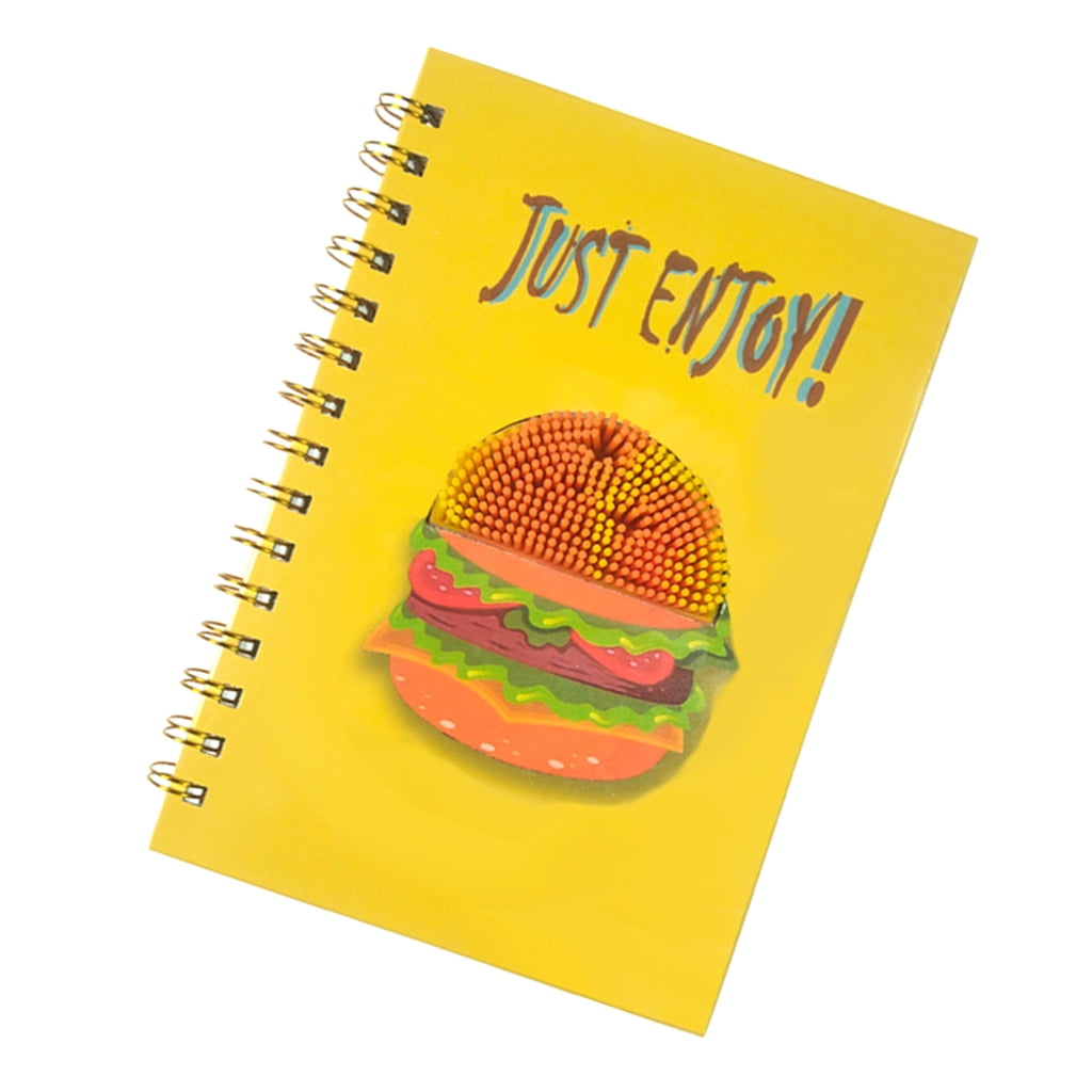 2Pcs Decompression Notebook 160 Page Wide Ruled Twin-Wire Binding for ...