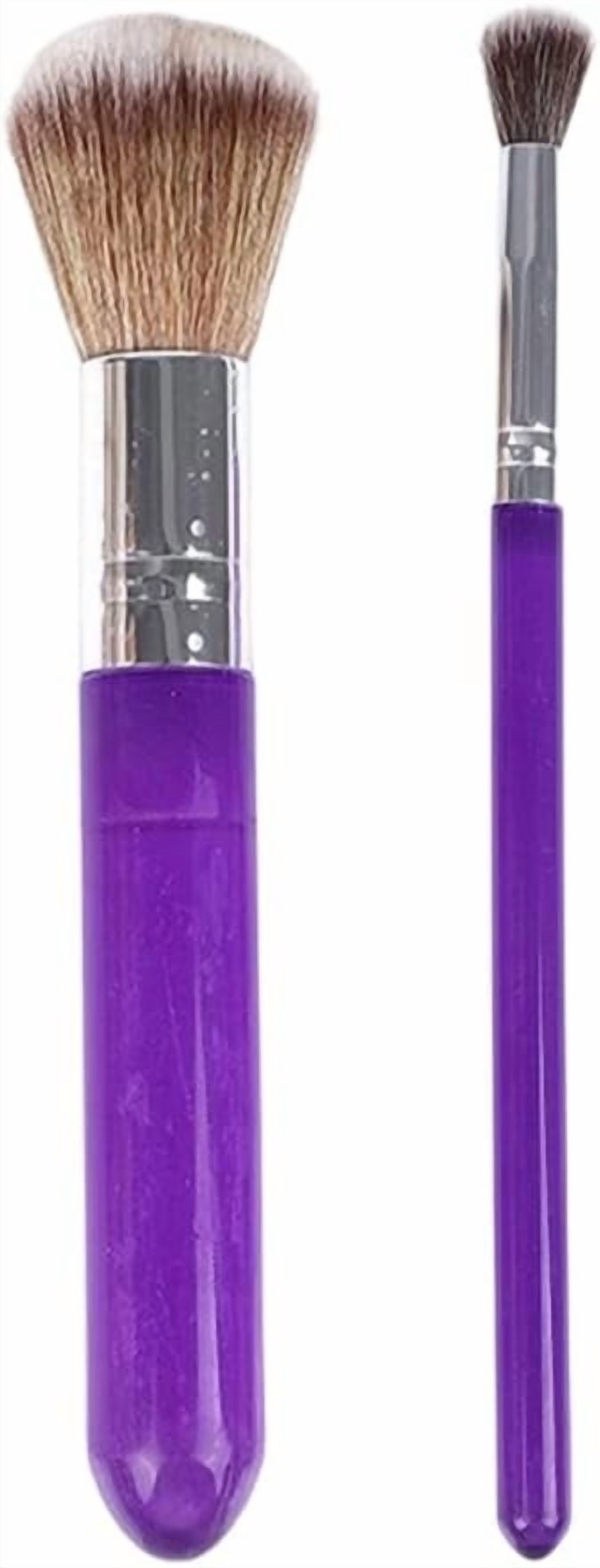 2Pcs Decorating Brush Set 163x8mm Purple Nylon Cake Decorating Brushes ...