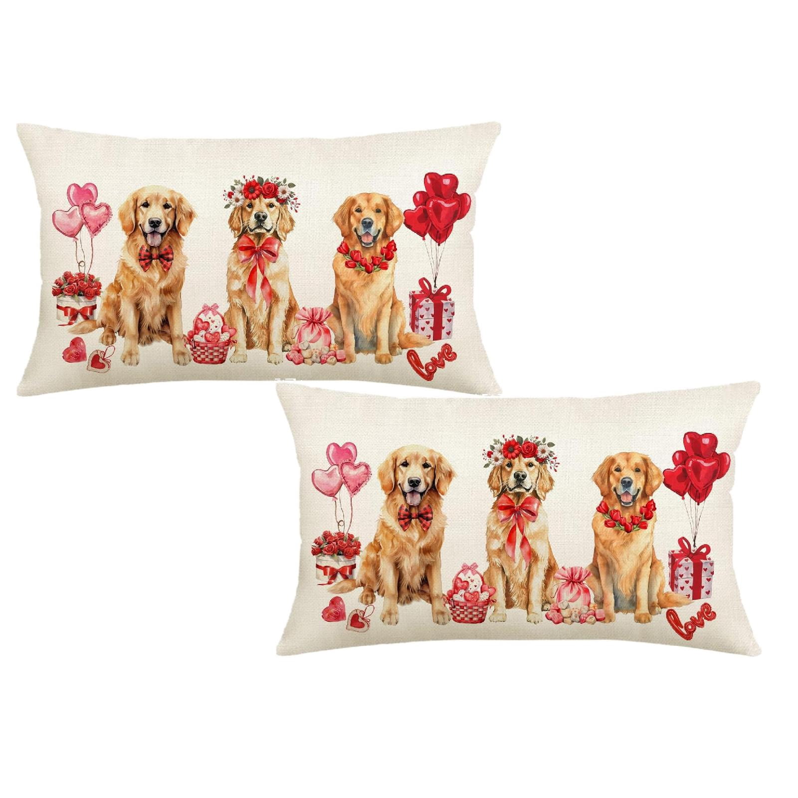 2Pcs Decorative Covers With Print For Living Room And Bedroom Seasonal ...