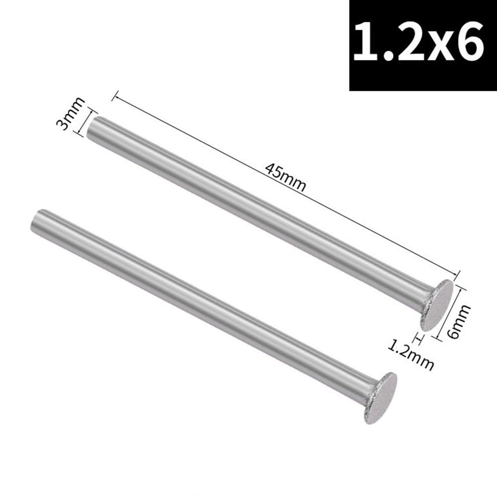 2Pcs Diamond Grinding Head Burrs Abrasive-Polishing Jade Stone Carving ...