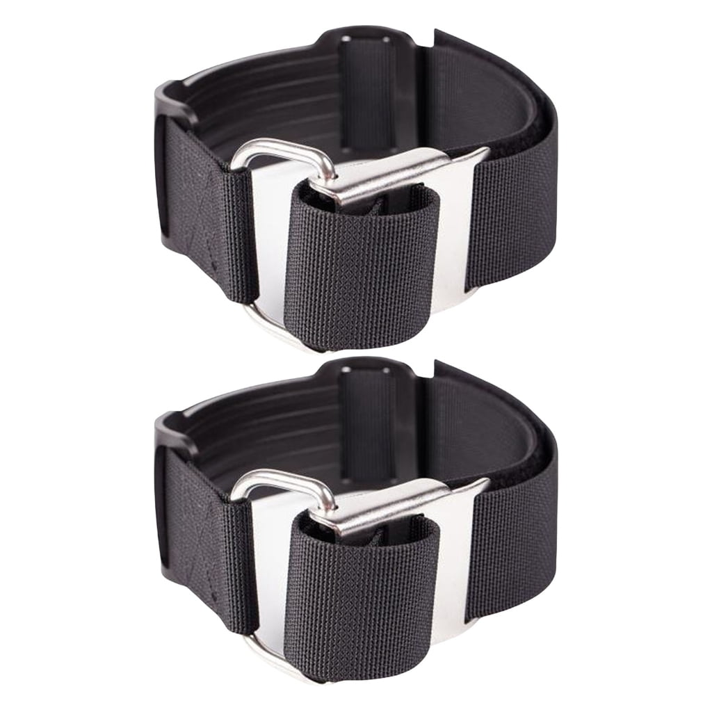 2Pcs Diving BCD Tanks Band Features Stainless Steel Cams Buckles for ...