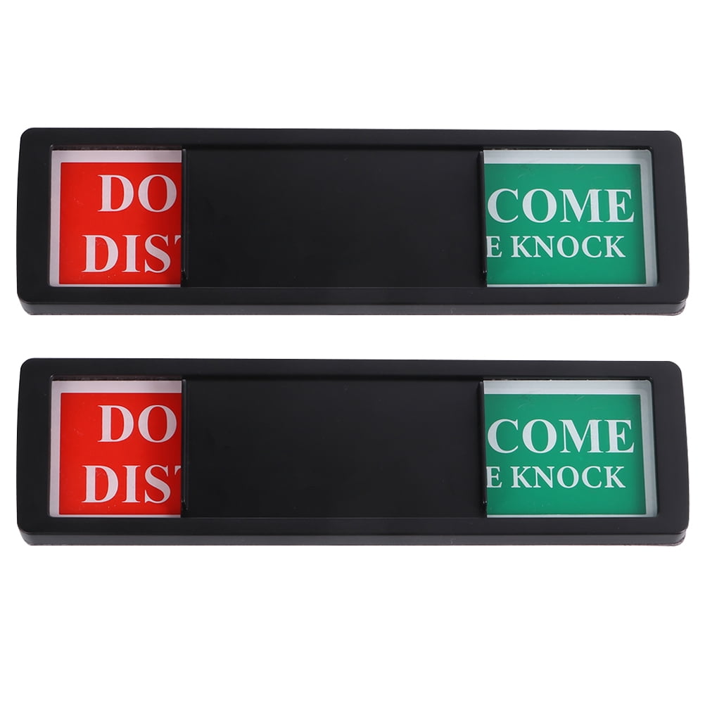 2Pcs Do Not Disturb Signs Privacy Signs Please Knock Signs for Home ...