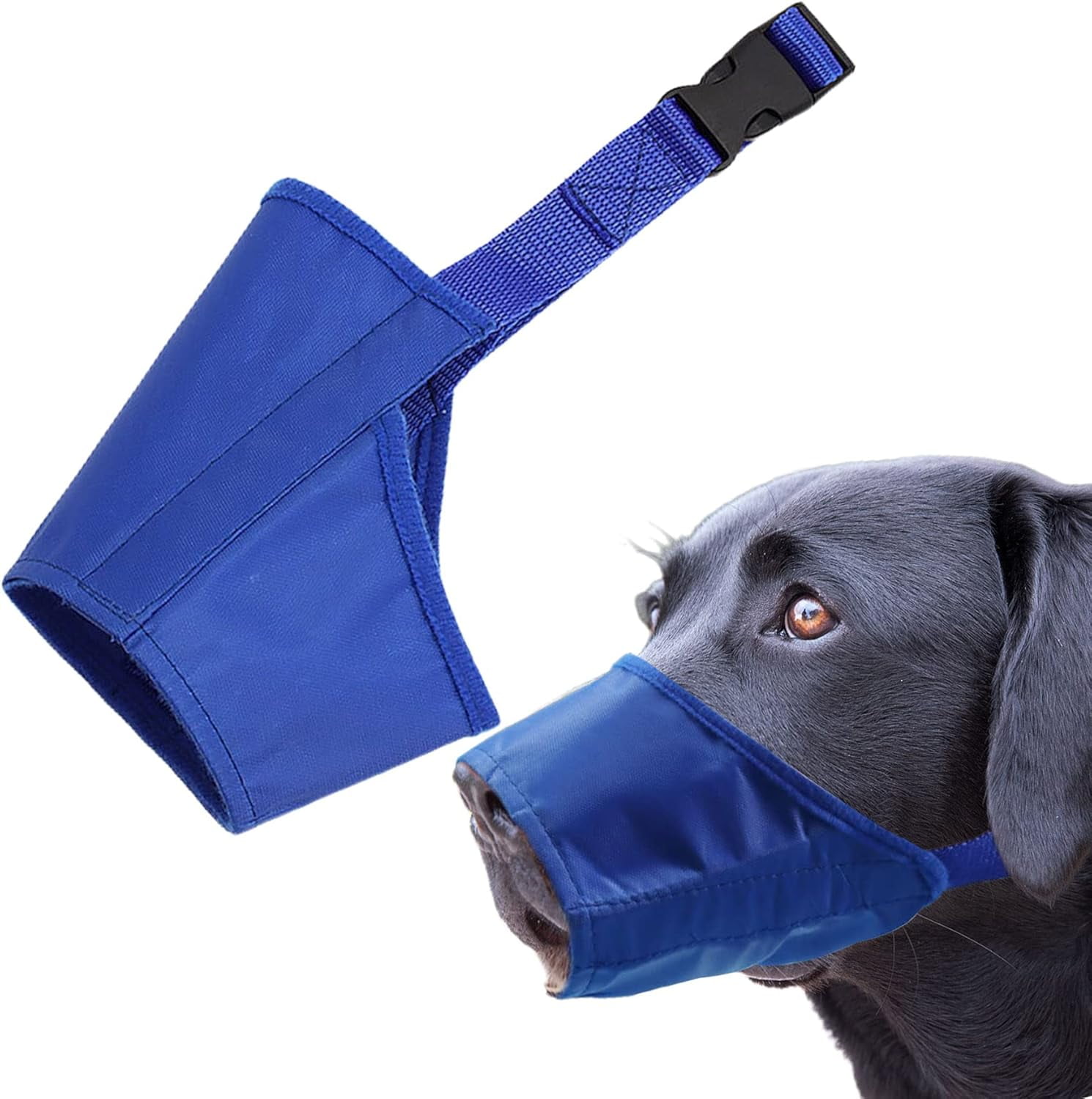 2Pcs Dog Muzzle, Soft Anti-Biting Barking Chewing Muzzle, Breathable ...