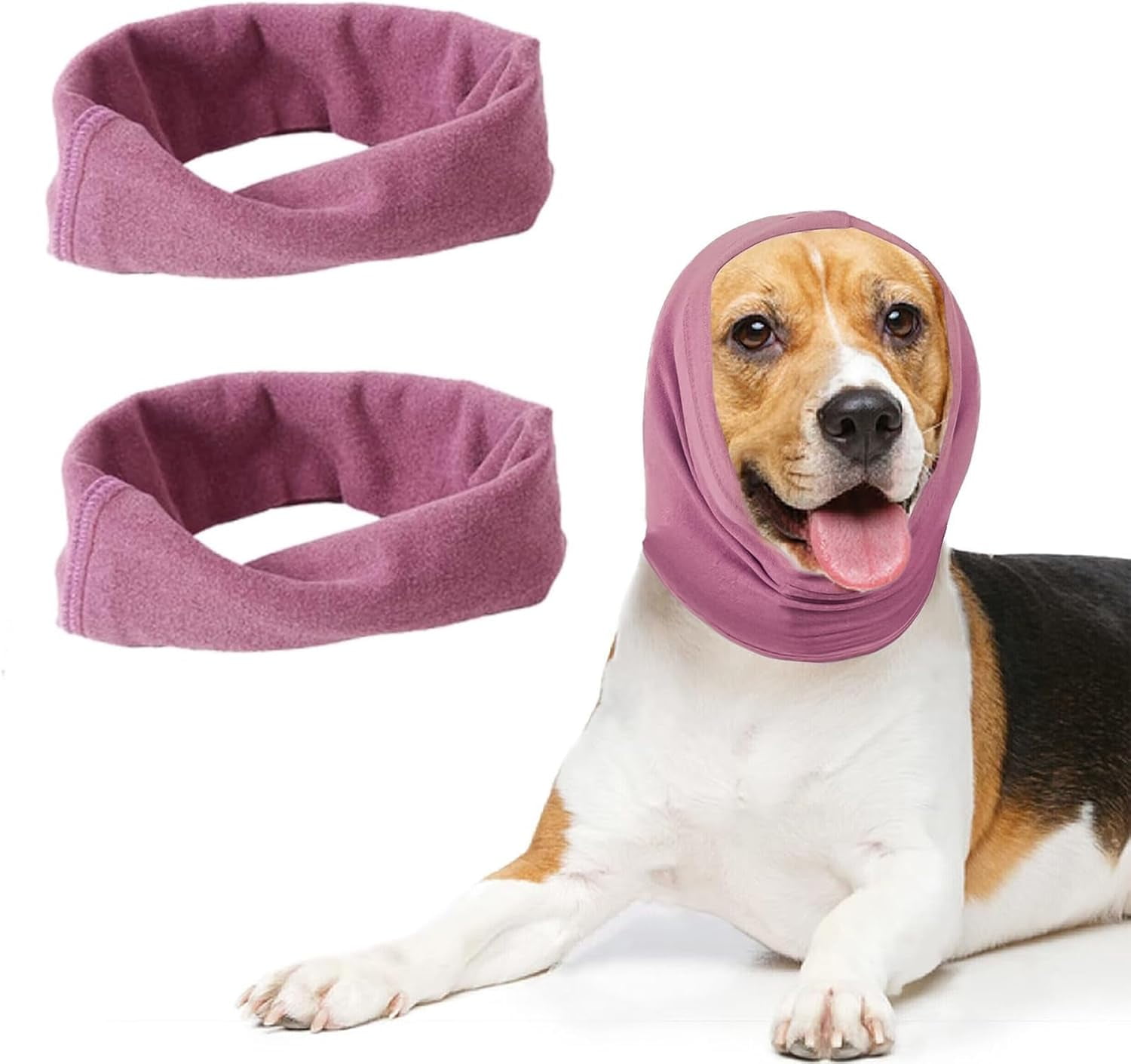 2Pcs Dog Quiet Ear Covers for Ear Protection, Calming Ear Muffs for ...