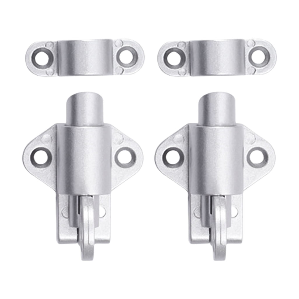 2Pcs Door Window Security Pull Rings Spring Bounce Door Bolt Latches ...