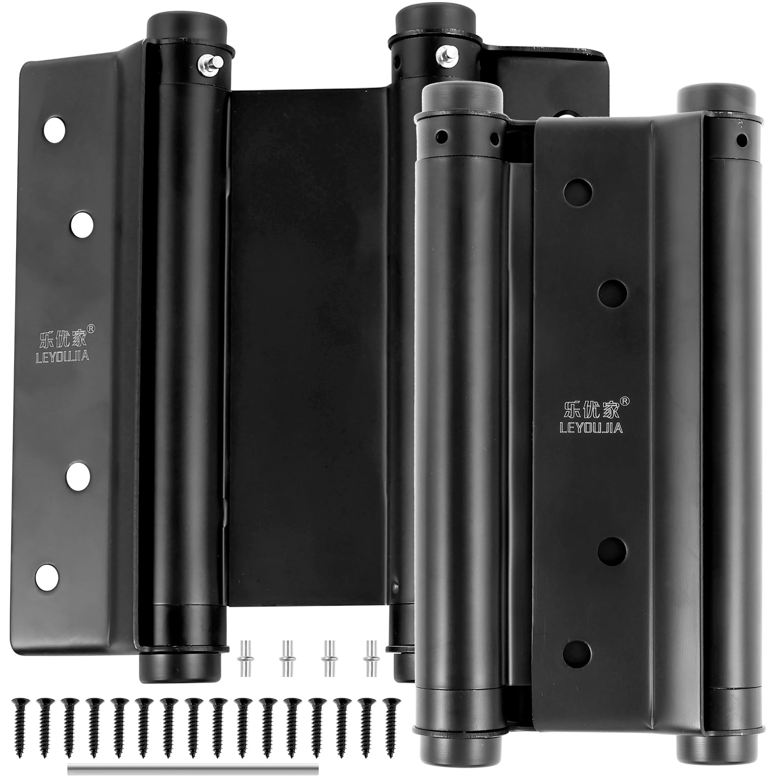 2Pcs Double Action Spring Hinge 6 Inch 201 Stainless Steel Swinging ...