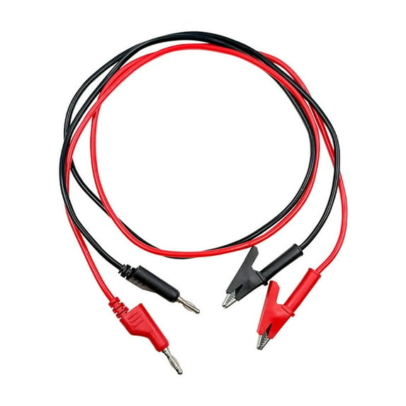 2Pcs Double End Leads Wire Line High Voltages Cable Leads Connector ...