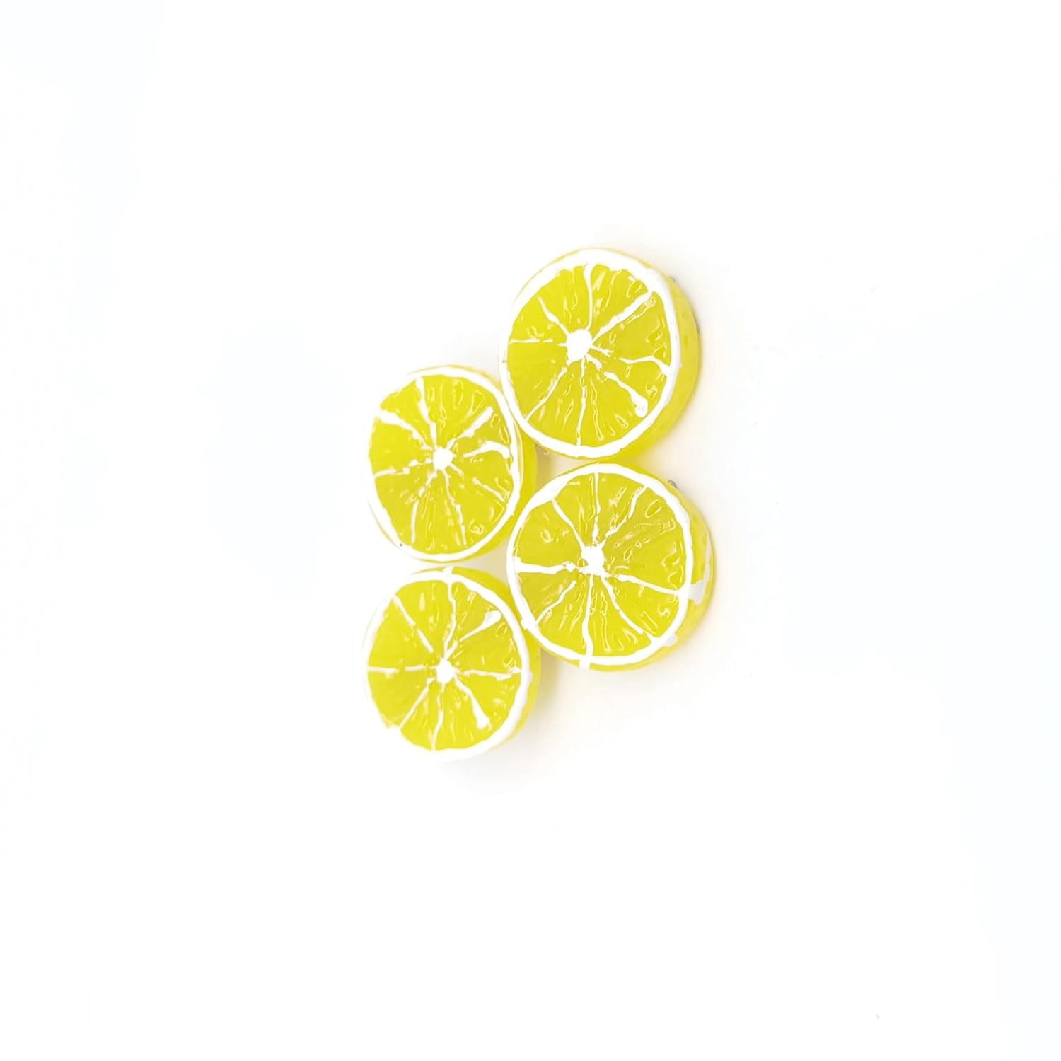 2Pcs Double Lemon Slices Hair Clips Lemon Hair Clip for Women Girls ...