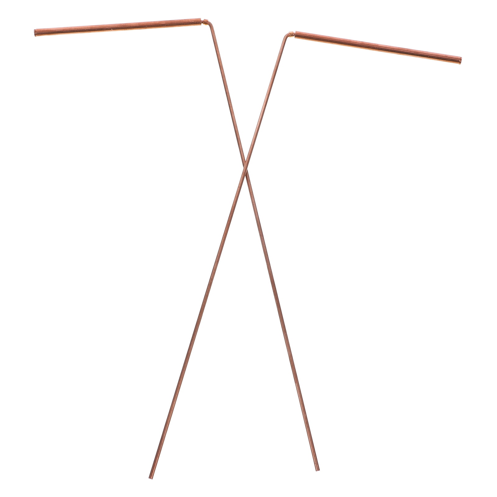 2Pcs Dowsing Rod Copper Divining Rod Flexible Rotation Divining Tool ...